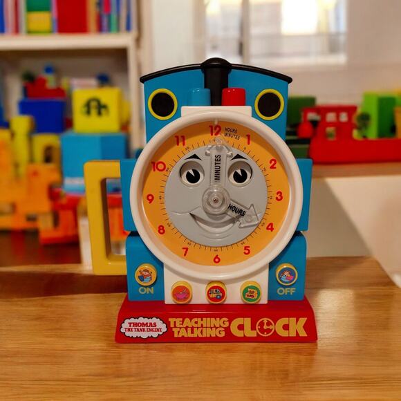 Mattel | Toys | Thomas The Tank Engine Teaching Talking Clock | Poshmark
